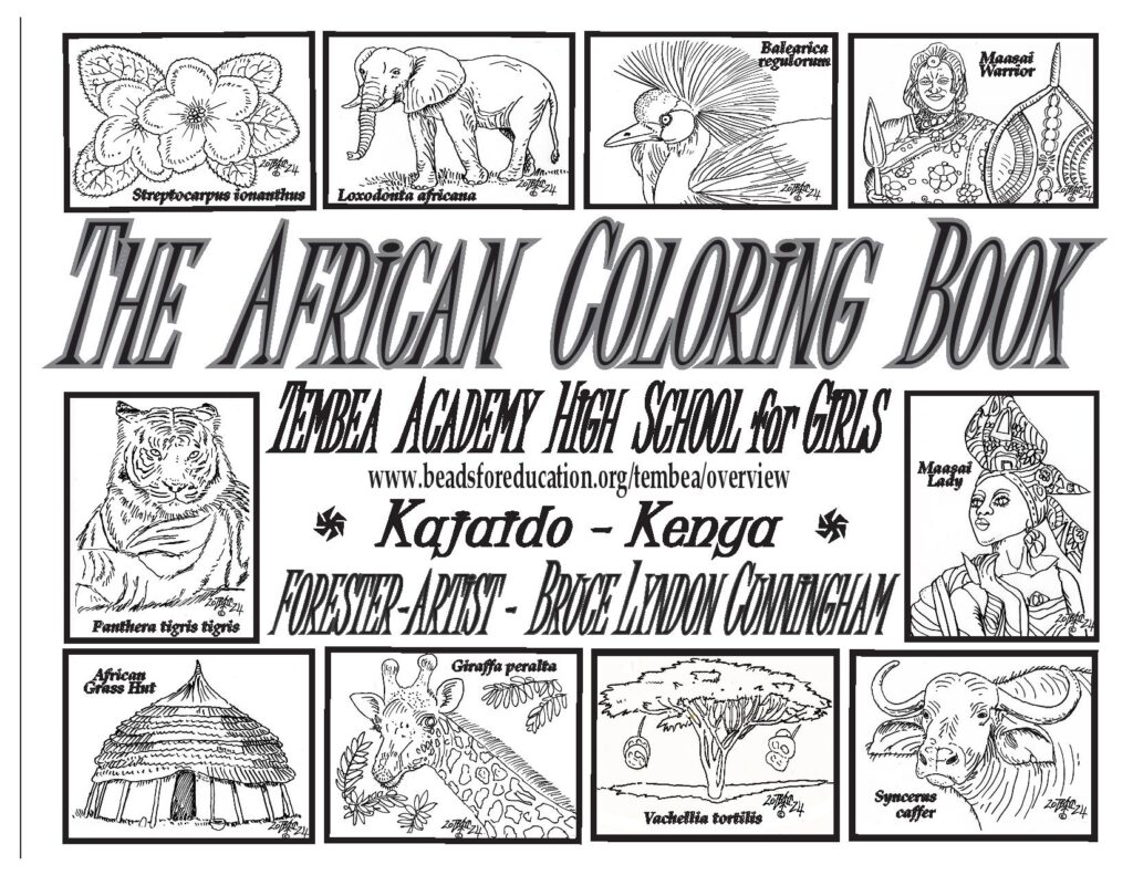 Coloring Book – The African Coloring Book - Forester Artist of Nacogdoches